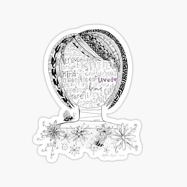 "Abbey" Sticker for Sale by megganhayes | Redbubble