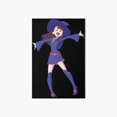 Lámina rígida «Akko Pixel Art» de owopixels | Redbubble