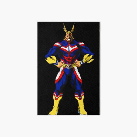 "All Might Pixel Art" Art Board Print by owopixels | Redbubble
