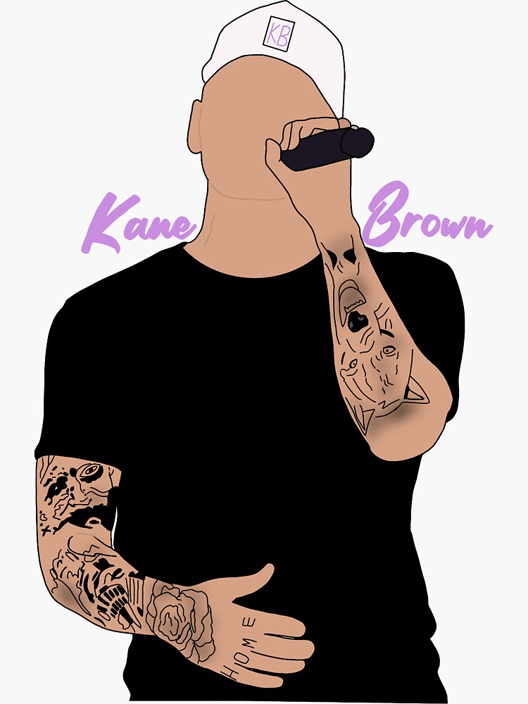 "Kane Brown" Sticker for Sale by kaylanettleton | Redbubble