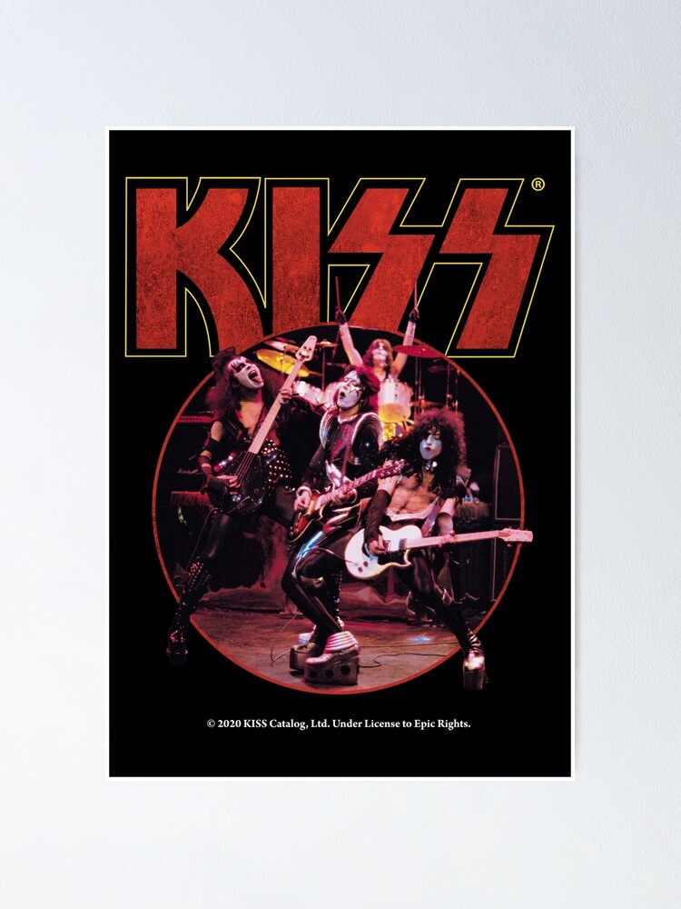 "Kiss Band" Poster for Sale by TMBTM | Redbubble