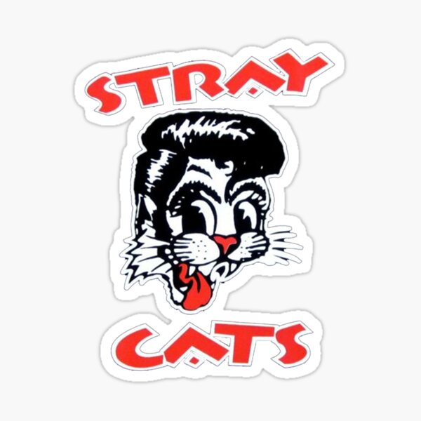Stray Cats Stickers | Redbubble