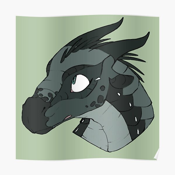 "Moonwatcher (Wings of Fire/WoF)" Poster for Sale by sketchytopazz ...