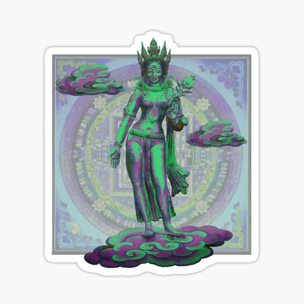 "Goddess Tara" Sticker for Sale by svahha | Redbubble