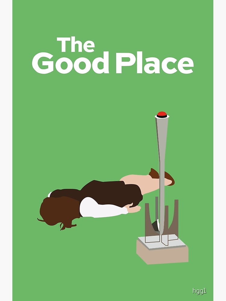 "The Good Place minimalist design" Poster by hgg1 | Redbubble