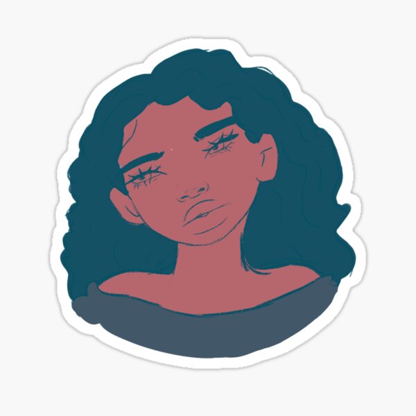 "Stap girl " Sticker for Sale by annieomeara98 | Redbubble