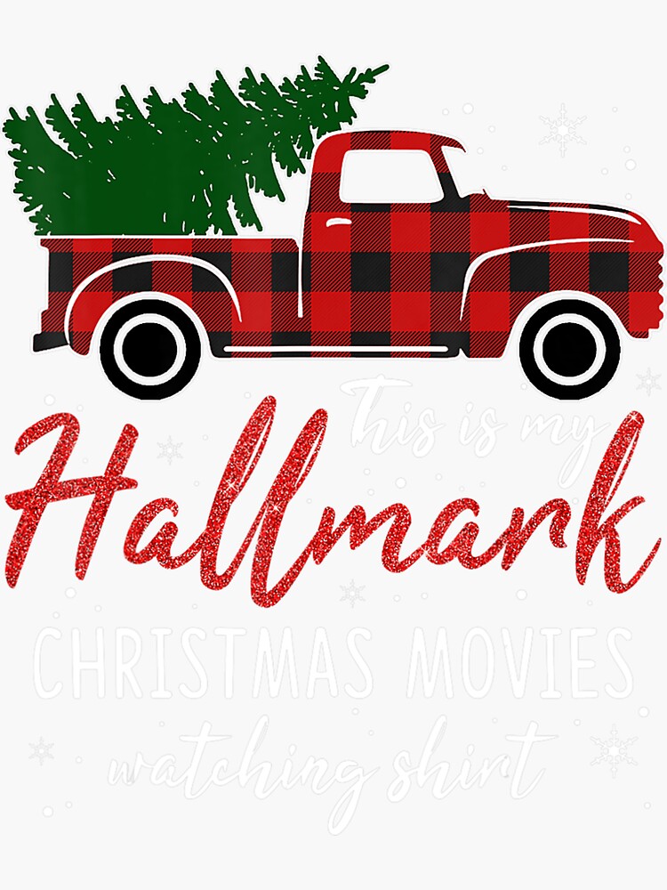 "Funny Xmas Watching Christmas Movie" Sticker for Sale by UtaGottschalk ...