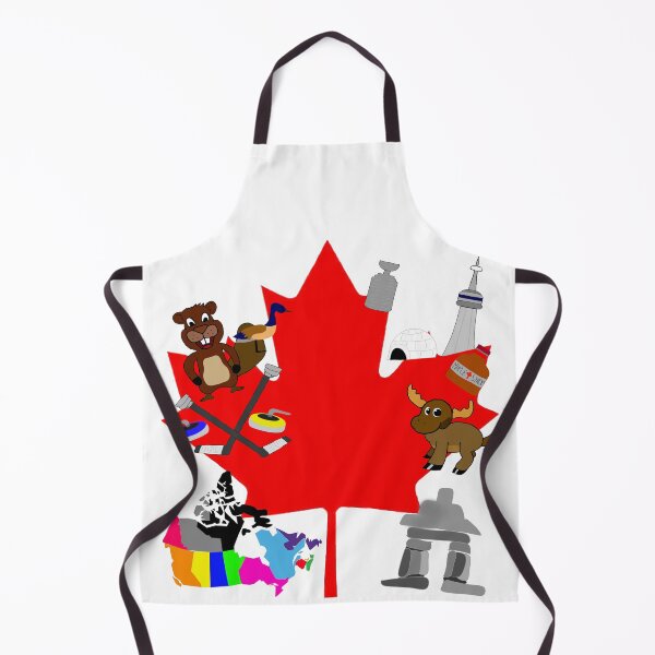 "Canada " Apron for Sale by elevko | Redbubble