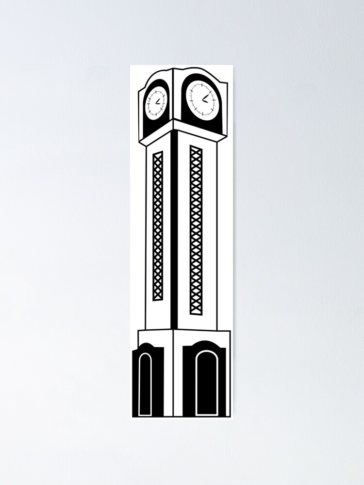 "Syria Homs clock tower " Poster for Sale by Abdulkafi Ghalion | Redbubble