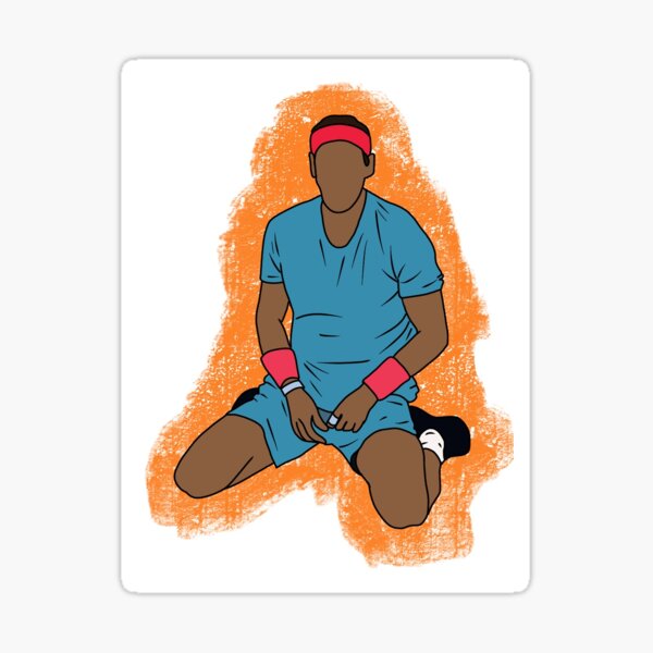 "Rafa Nadal" Sticker for Sale by toothpack | Redbubble