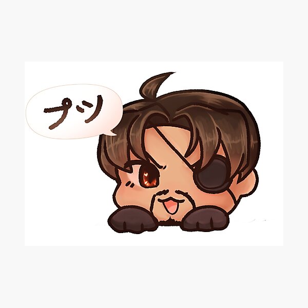 "Chibi majima goes "Nyehehe"" Photographic Print by SinlestiA | Redbubble
