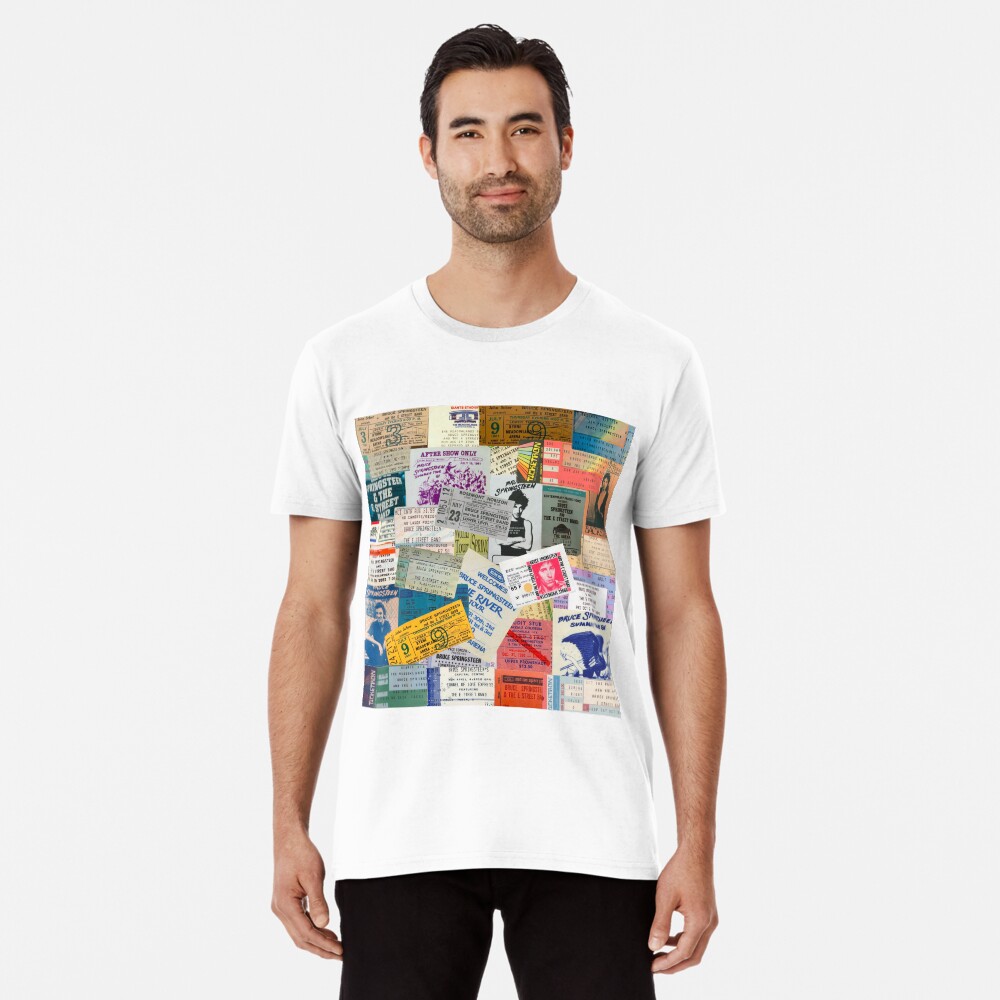 "Concert Ticket Stub Backstage Pass - The Boss" Sticker for Sale by ...