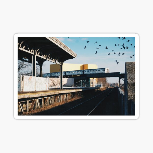 "NYC Subway " Sticker for Sale by TheMrZ | Redbubble
