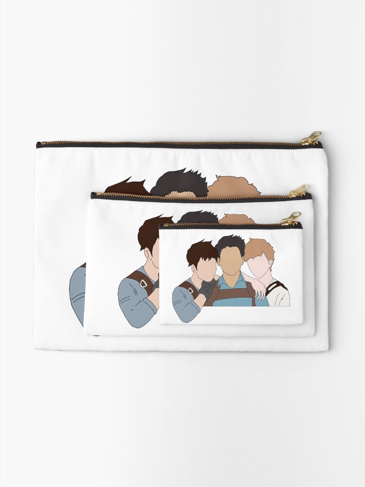 "The Maze Runner Trio (Updated)" Zipper Pouch for Sale by natural-blue ...