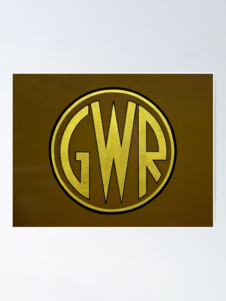 "GWR Great Western Railway Roundel" Poster by Scenebyrail | Redbubble