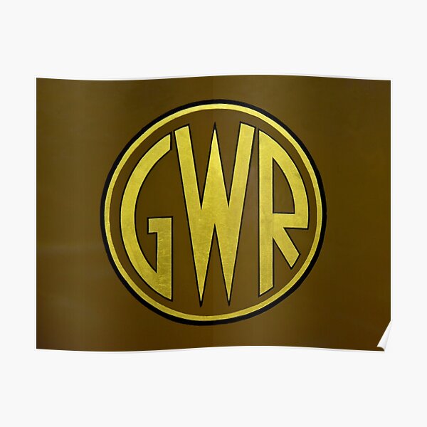 "GWR Great Western Railway Roundel" Poster by Scenebyrail | Redbubble
