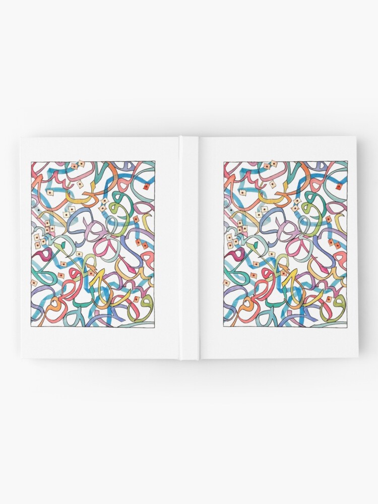 Cuaderno de tapa dura « La escritura árabe es utilizada por varios ...