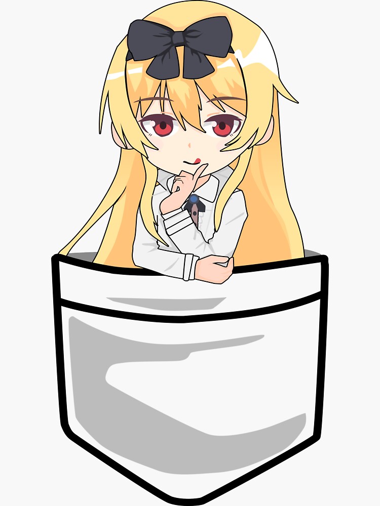 "Arifureta Shokugyou de Sekai Saikyou - Yue Chibi Pocket" Sticker by doki4doki | Redbubble