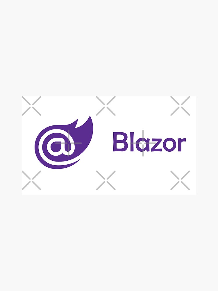 "Blazor .net core aspnetcore" Sticker for Sale by cosimochellini ...