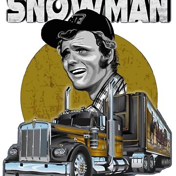 "Men_s Jerry Reed Snowman Men_s Smokey and The Bandit" Essential T ...
