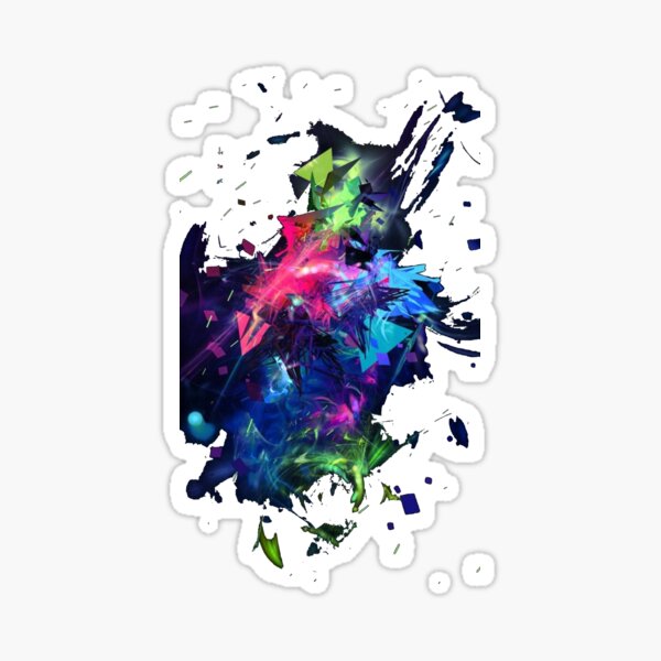 "Paint Splatter" Sticker for Sale by huz101 | Redbubble