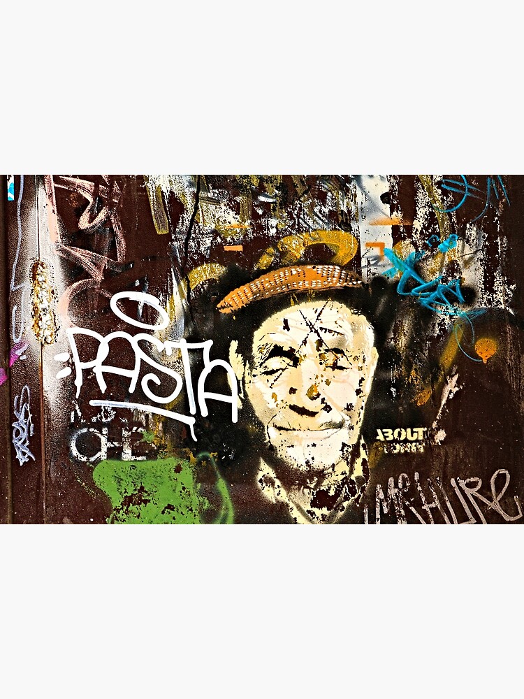 "Graffiti Ghost Scary Face Street Art" Poster for Sale by worldways ...