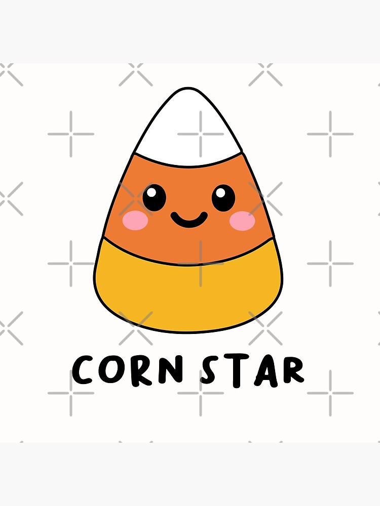 "Cute Funny Halloween Corn Candy - Corn Star Tshirt, Halloween Pun ...