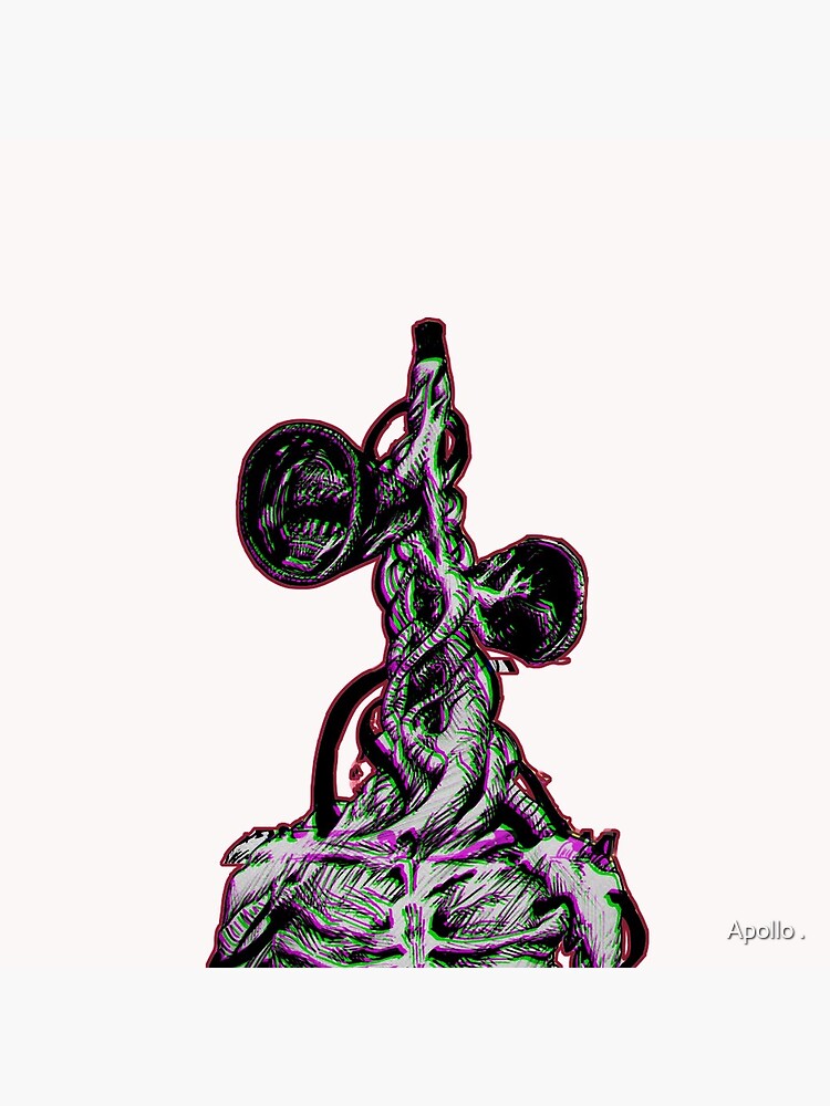 "SIREN HEAD MERCH" Pin for Sale by PissShop | Redbubble