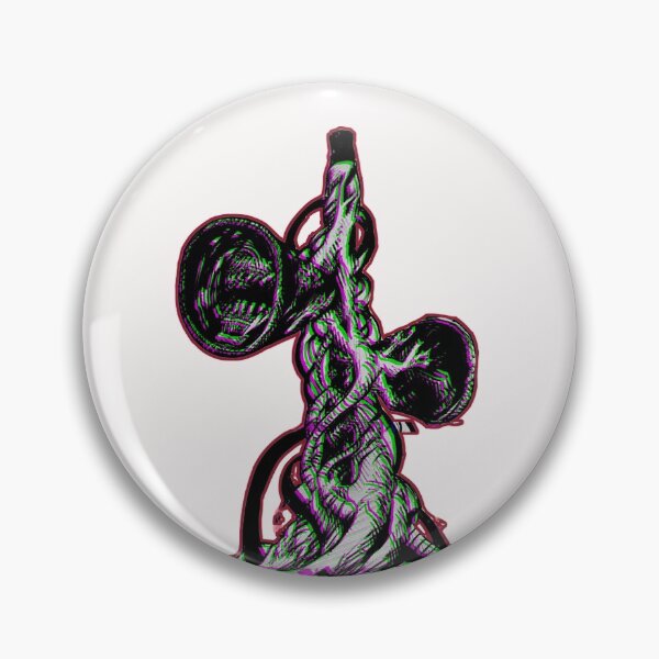 "SIREN HEAD MERCH" Pin for Sale by PissShop | Redbubble