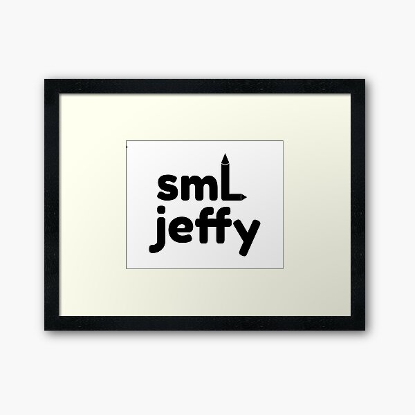 "sml jeffy cartoon" Framed Art Print by roshansingh12 | Redbubble