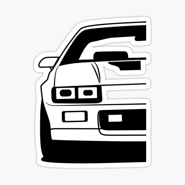 "Chevy Camaro Third Gen Best Shirt Design" Sticker for Sale by CarWorld ...