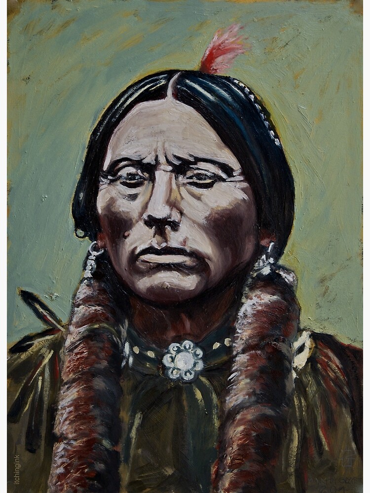 "Comanche Leader" Canvas Print for Sale by itchingink | Redbubble