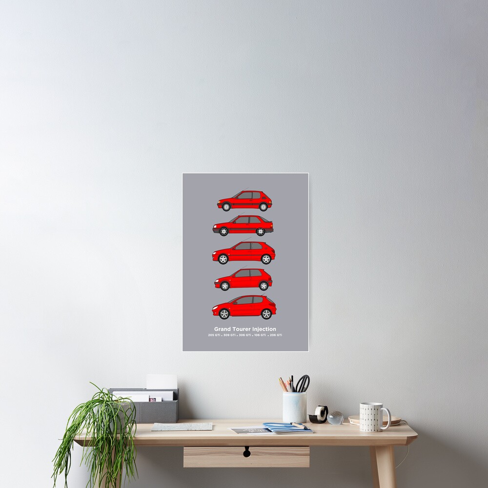 "Peu.geot Grand Tourer Injection Collection" Poster by RJWautographics ...