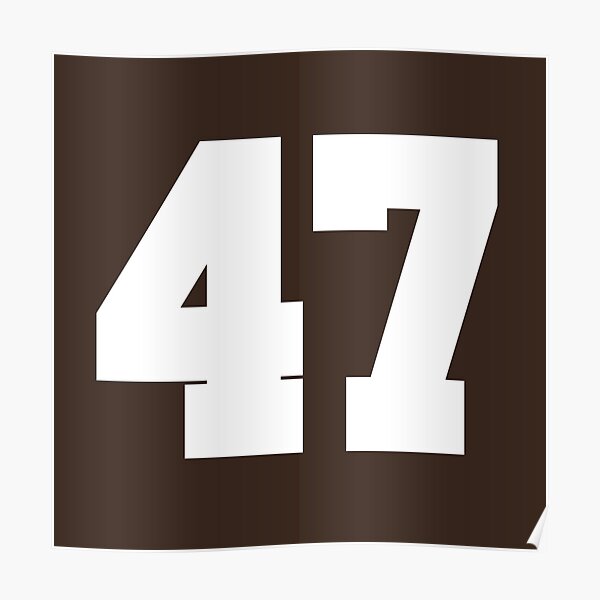 Number 47 Posters | Redbubble