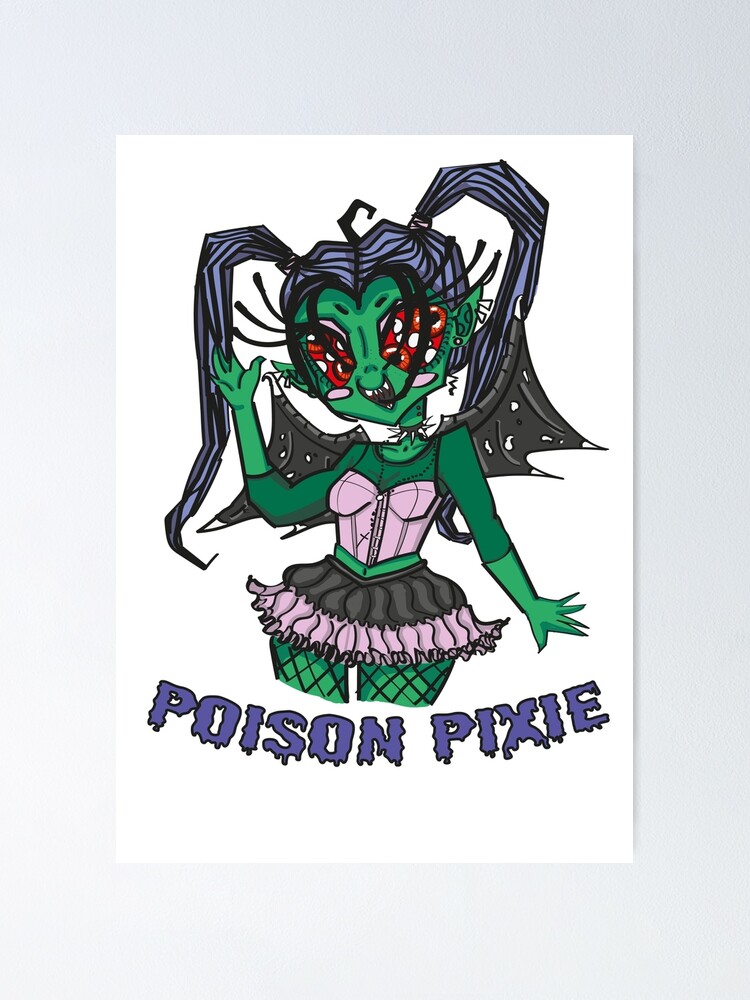 "Poison Pixie logo" Poster by poison-pixie | Redbubble