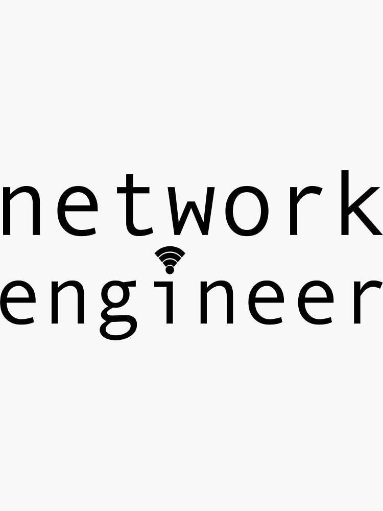 "Network Engineer" Sticker for Sale by AwesomeProject | Redbubble