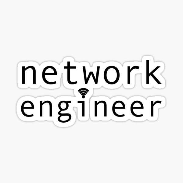 "Network Engineer" Sticker for Sale by AwesomeProject | Redbubble