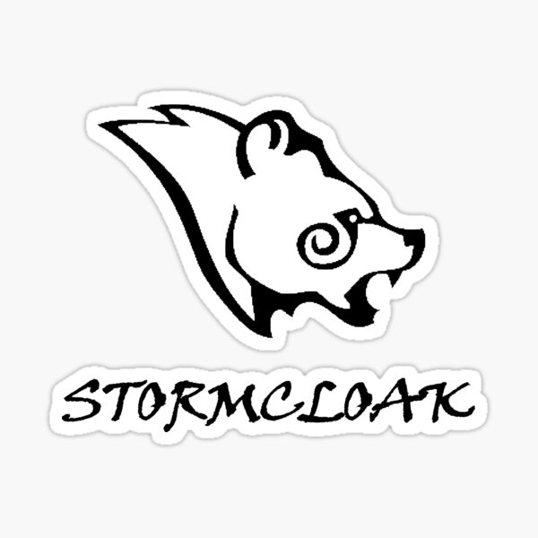 Skyrim Stormcloak Logo