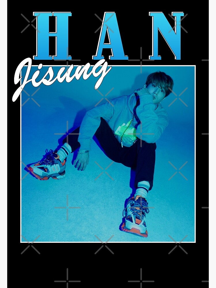 "StrayKids Vintage Han" Poster by marisaurban | Redbubble
