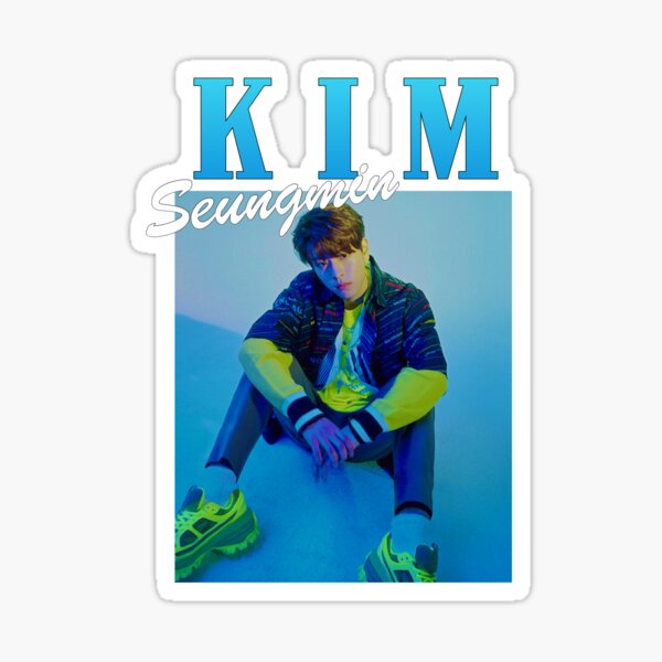 "StrayKids Vintage Seungmin" Sticker for Sale by marisaurban | Redbubble