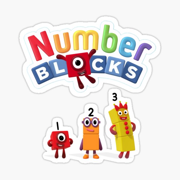 Numberblocks Stickers | Redbubble