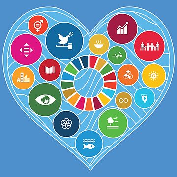 "Love Sustainable Development Goals SDGs 2030" Magnet for Sale by tshirtdesignhub | Redbubble