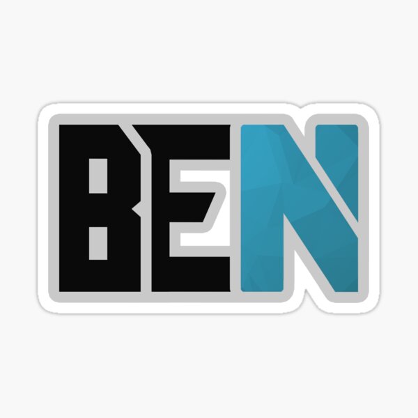 "BEN Logo" Sticker for Sale by Nuclearpigeons | Redbubble