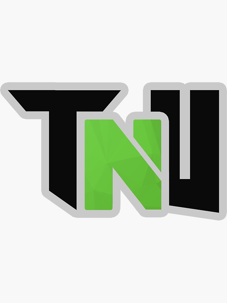 "TNU Logo" Sticker for Sale by Nuclearpigeons | Redbubble