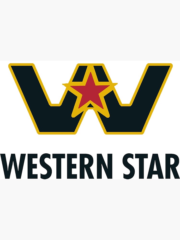 Lámina fotográfica «El logotipo de Western Star» de kozawa3 | Redbubble
