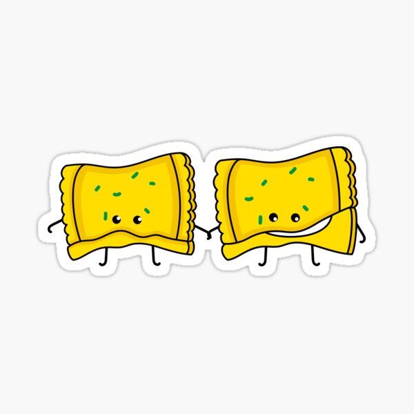 "Maultaschen pair" Sticker for Sale by spontania | Redbubble