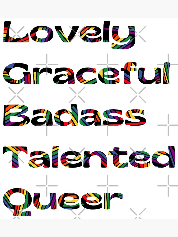 "Rainbow Compliments" Poster by Und3rtheRadar | Redbubble