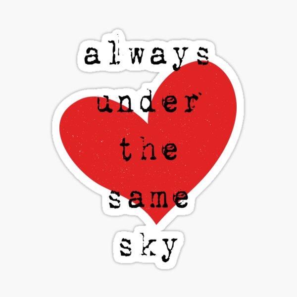 "Long Distance Relationship LDR" Sticker by artworkbyrihen | Redbubble