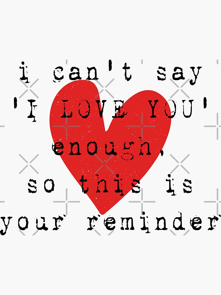 "Long Distance Relationship LDR" Sticker for Sale by artworkbyrihen ...