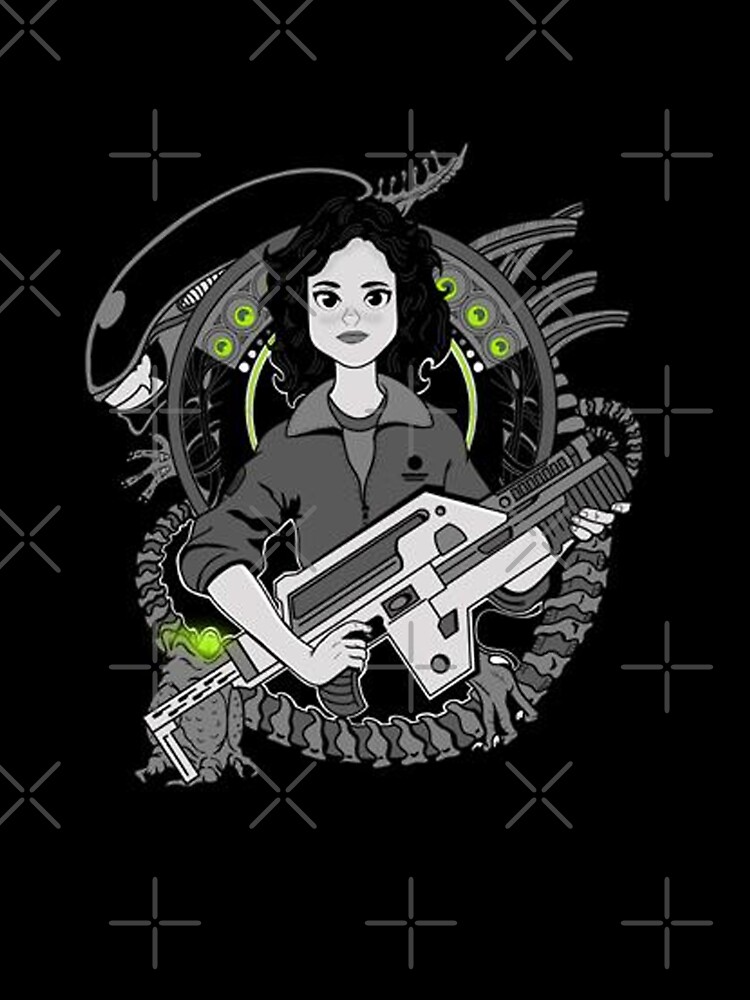 "Alien vs Ripley" T-shirt for Sale by Touwa | Redbubble | alien the ...